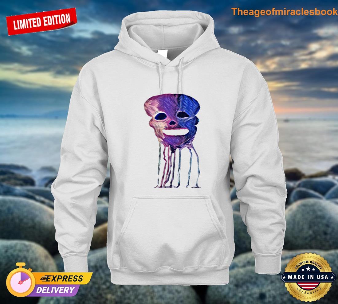 Galaxy Skull Drip T-shirt