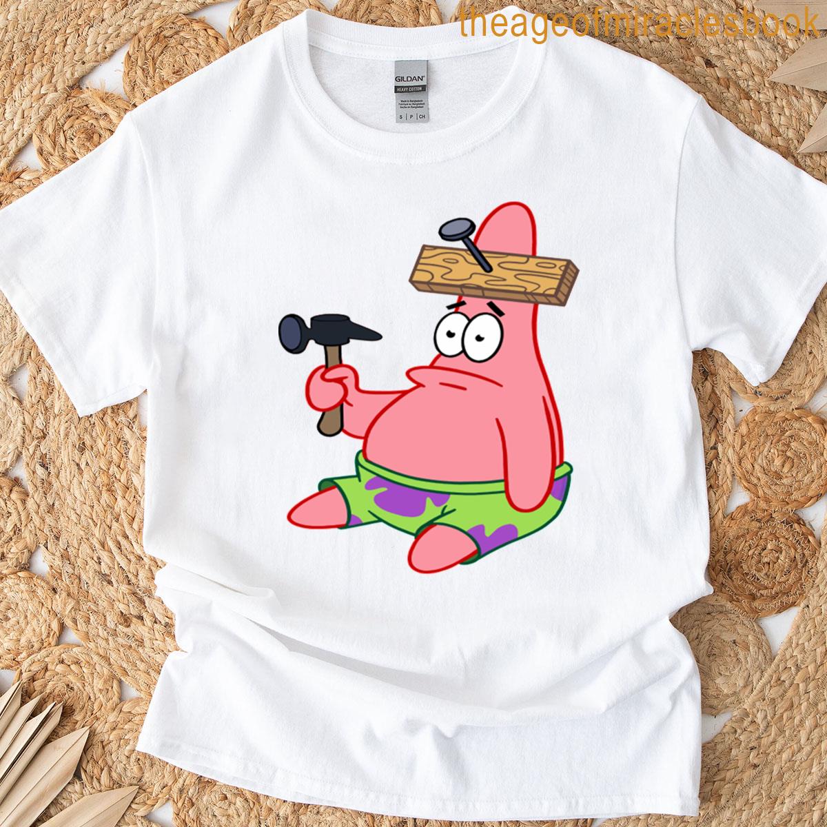 Spongebob Patrick Star Stupid Meme T-shirt
