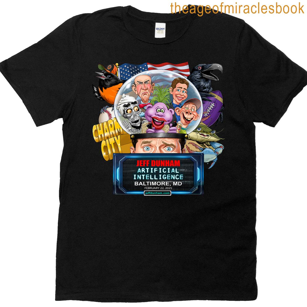Jeff Dunham Baltimore Md 2025 T-shirt