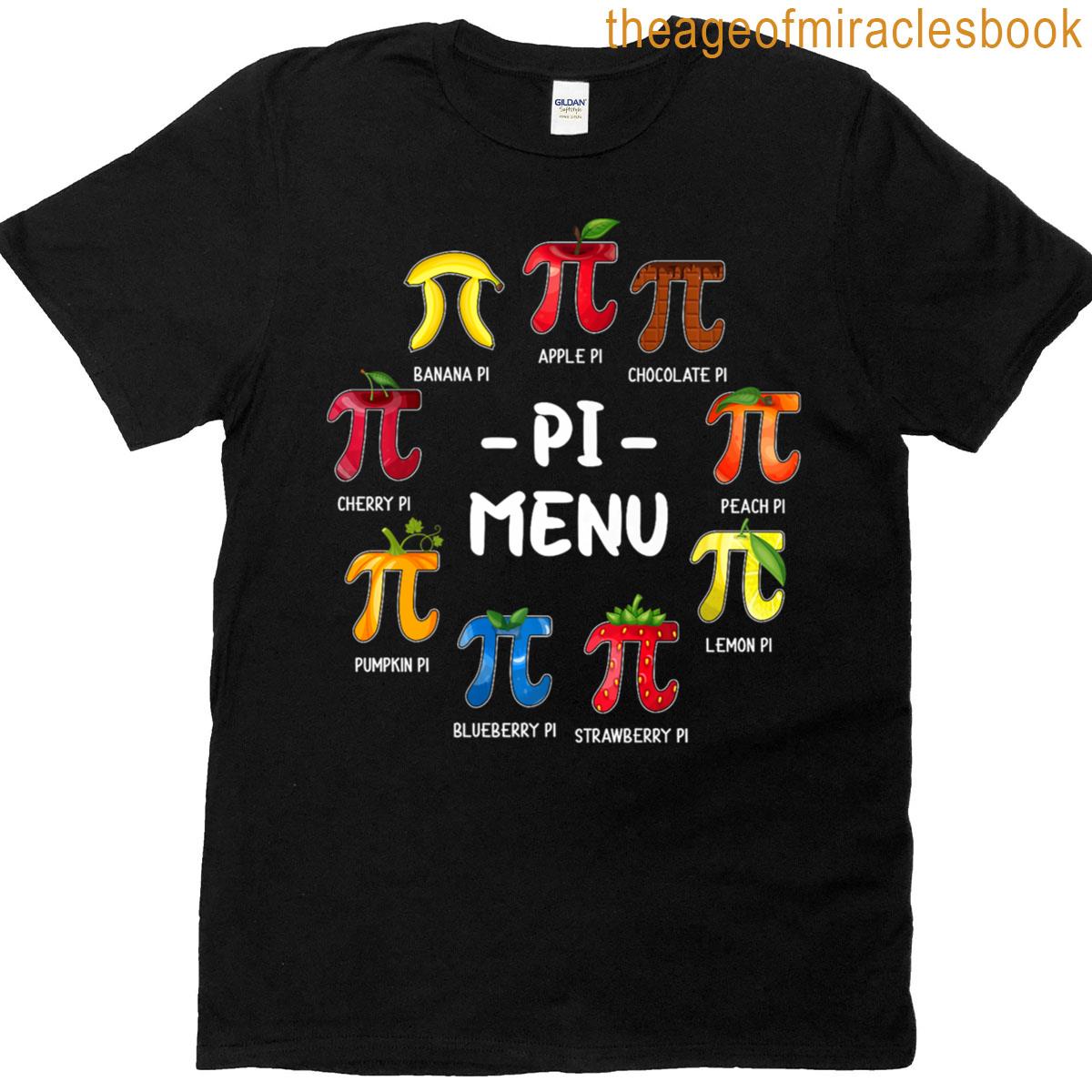 Happy Pi Day 314 Math Flower Teacher Cute Pi Day T-shirt