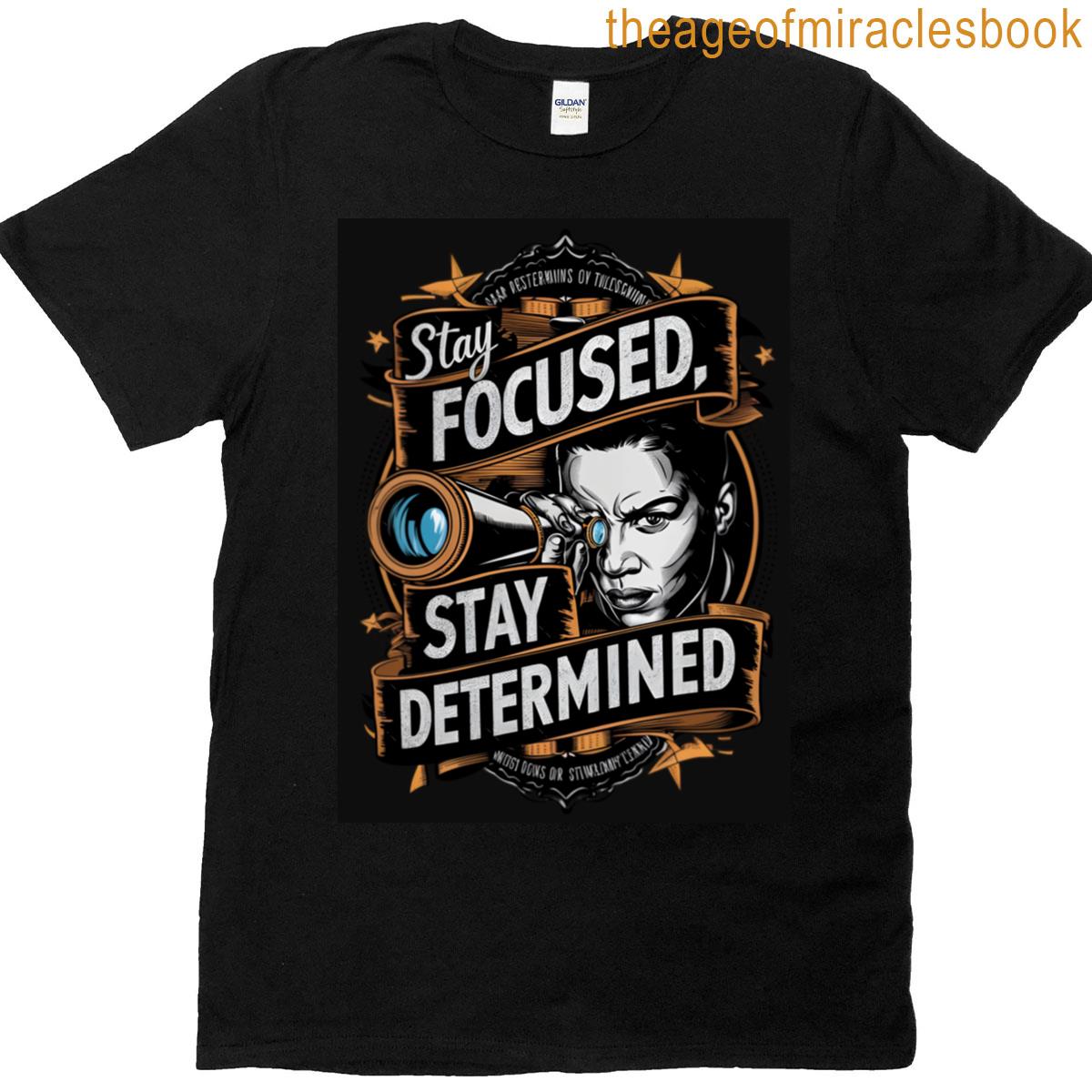 Stay Focused Stay Determined Motivational Quote Inspirational ...