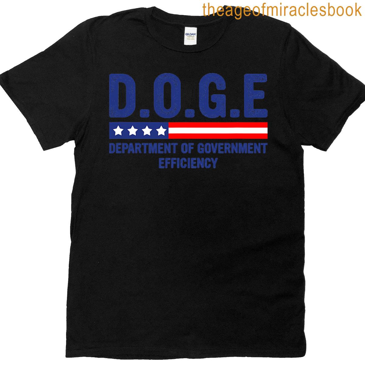 Doge Doge Department Of Government Efficiency T-shirt