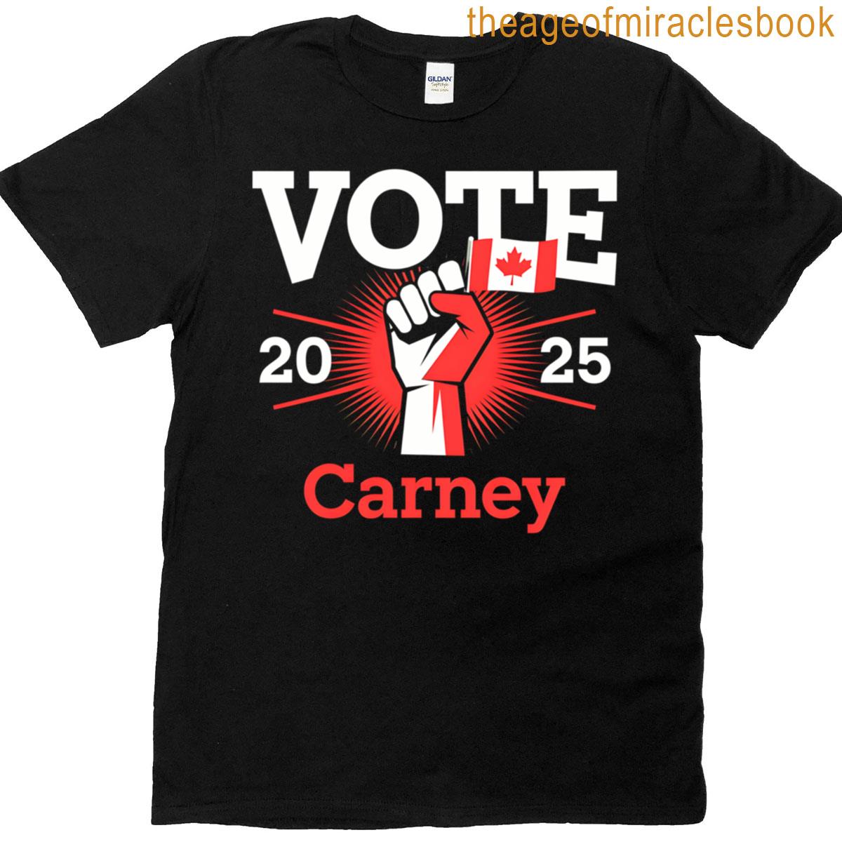 Vote Carney Mark Carney T-shirt