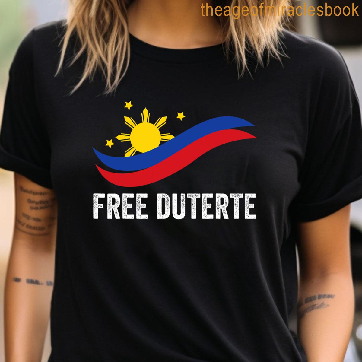 I Stand For Duterte Tee Free Du30 Free Duterte T-shirt