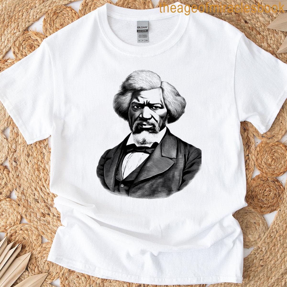 Frederick Douglass Powerful Portrait T-shirt