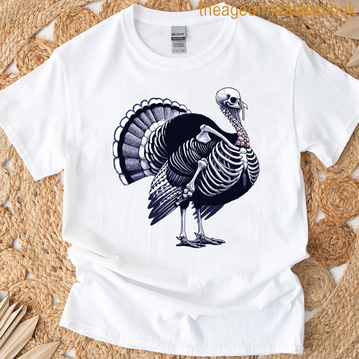X Ray Turkey Body Anatomy Radiography Skeleton T-shirt