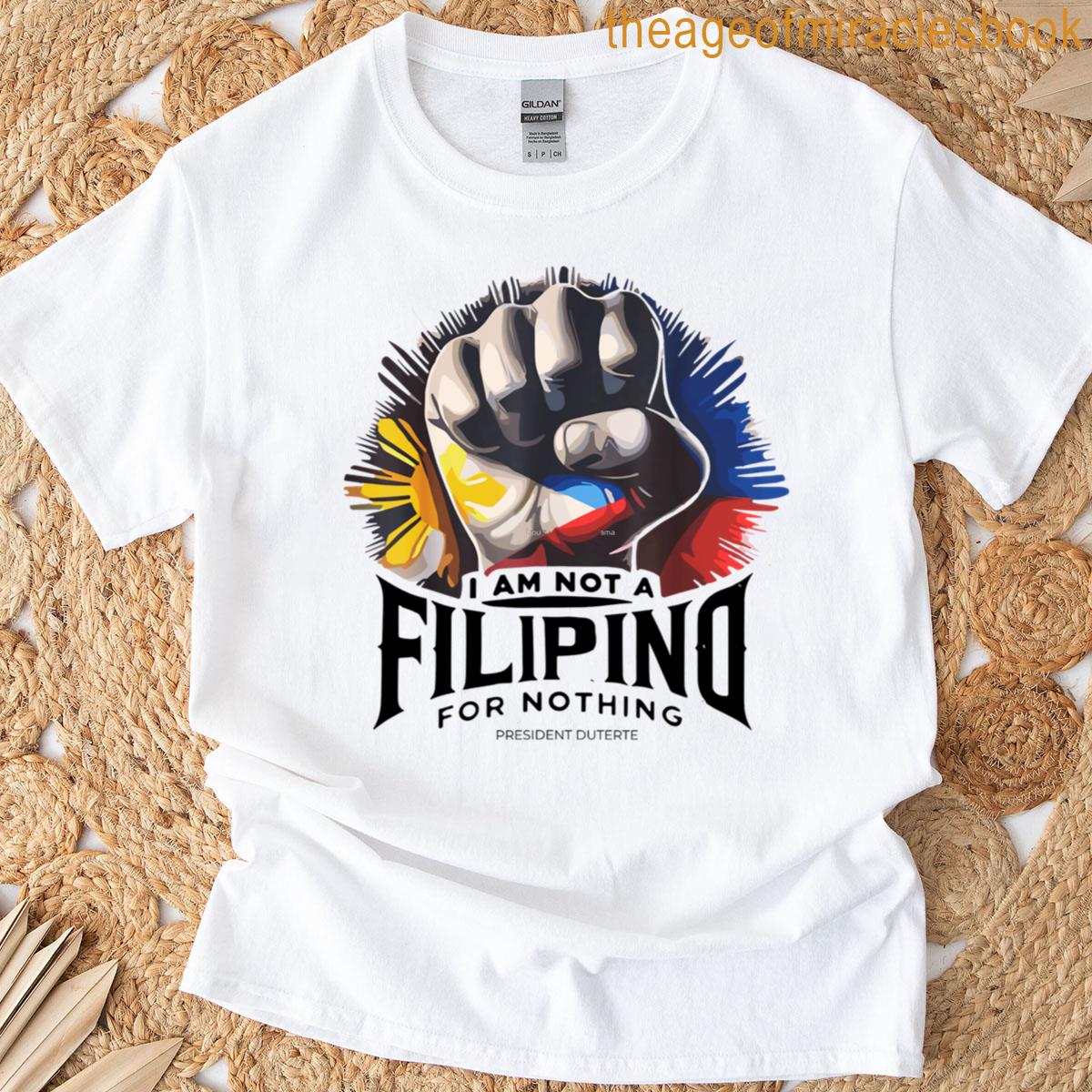 I Stand With Duterte Free Duterte Supporter President Rodrigo Digong ...