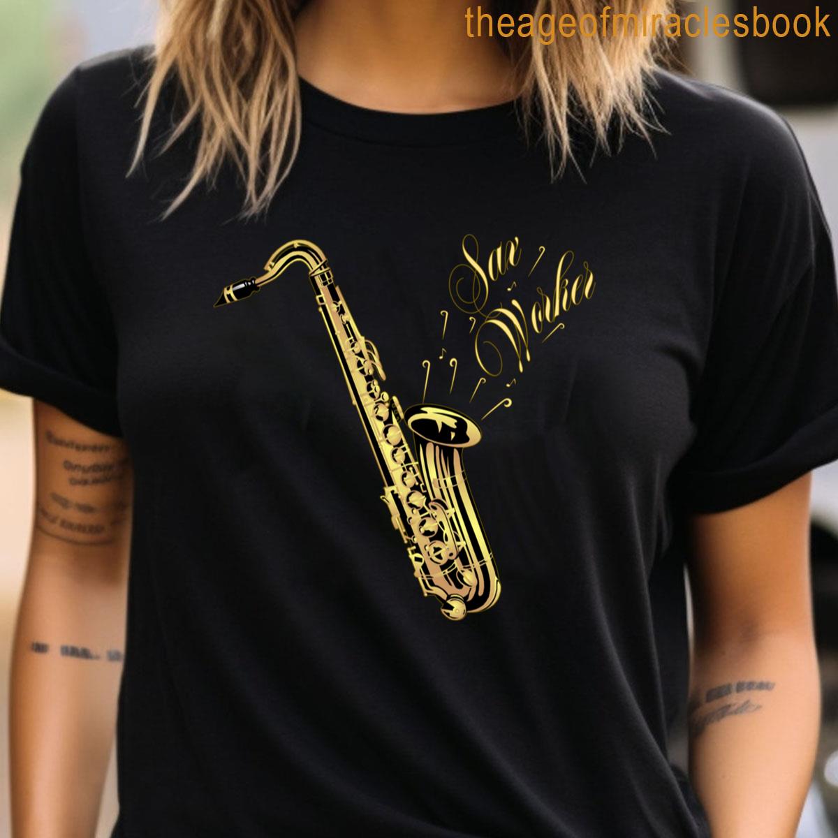 Sax Worker T-shirt