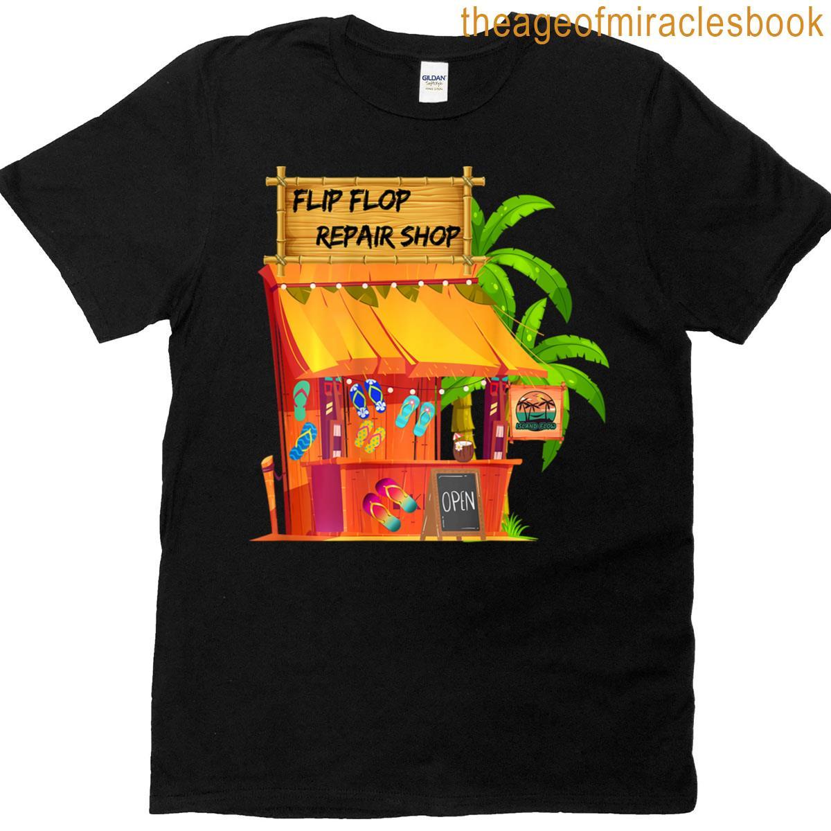 Island Flow Flip Shop T-shirt