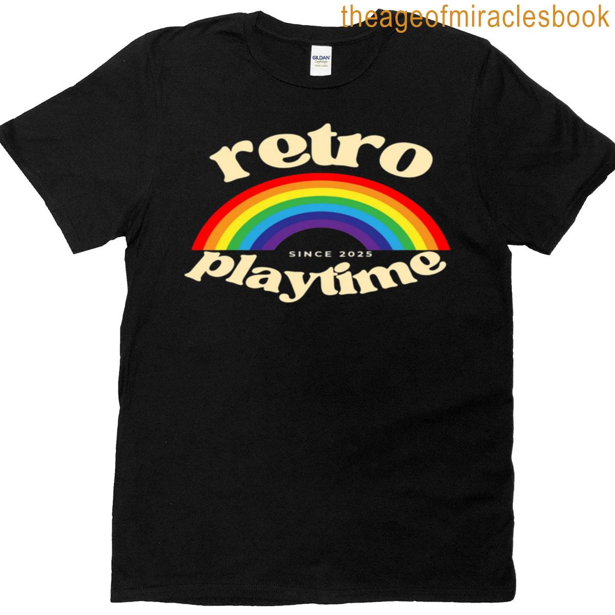 Retro Playtime Logo Classic T-shirt