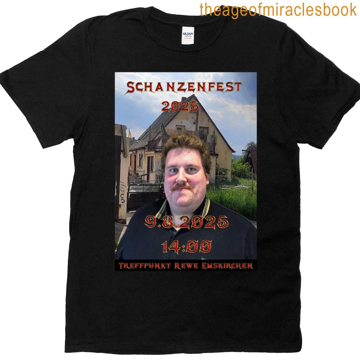 Drachenlord Poster Schanzenfest 982025 Upscaled High Quality Poster T-shirt