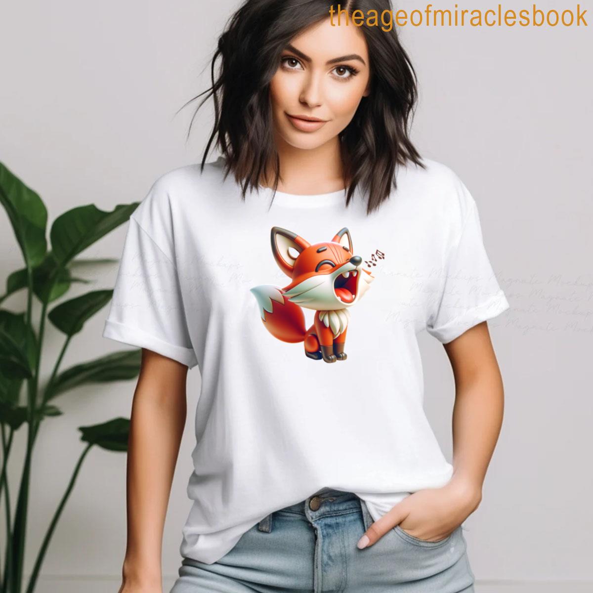 Singing Little Fox T-shirt