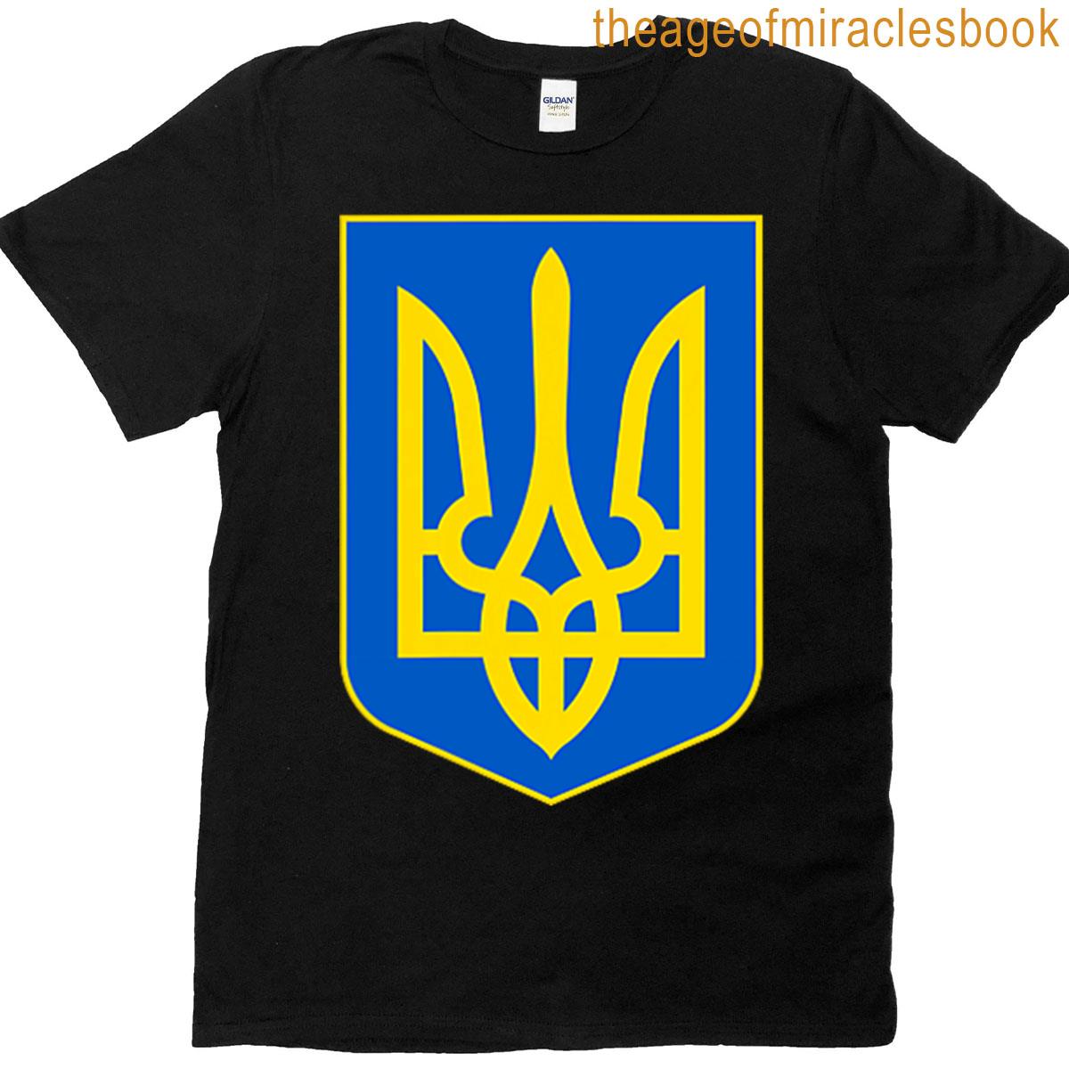 Ukrainian Symbol Slava Ukraini Stand With Ukraine T-shirt