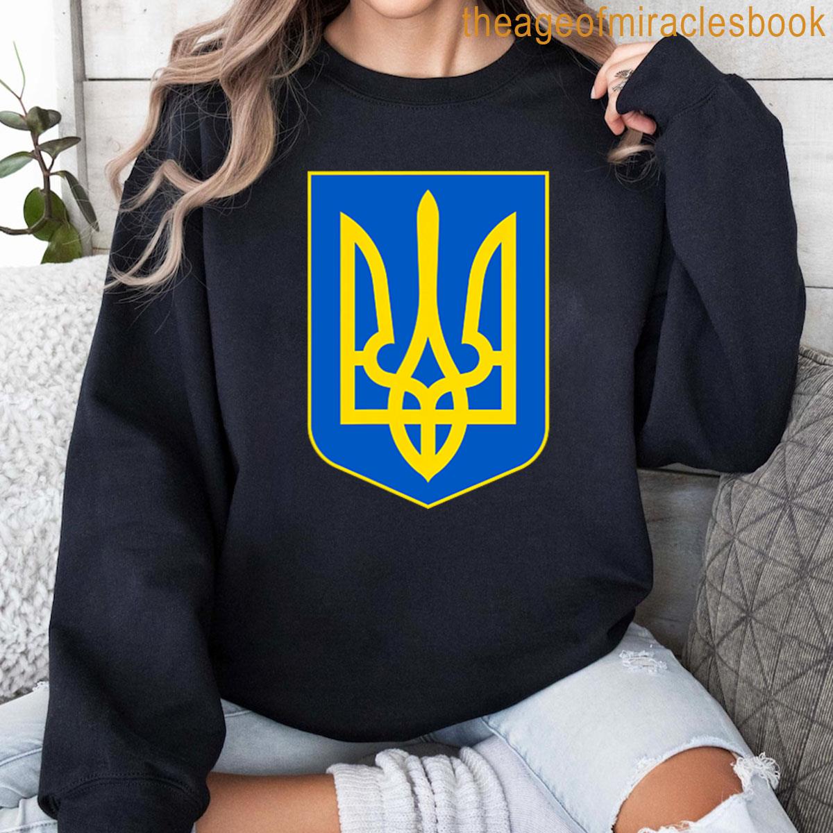 Ukrainian Symbol Slava Ukraini Stand With Ukraine T-shirt