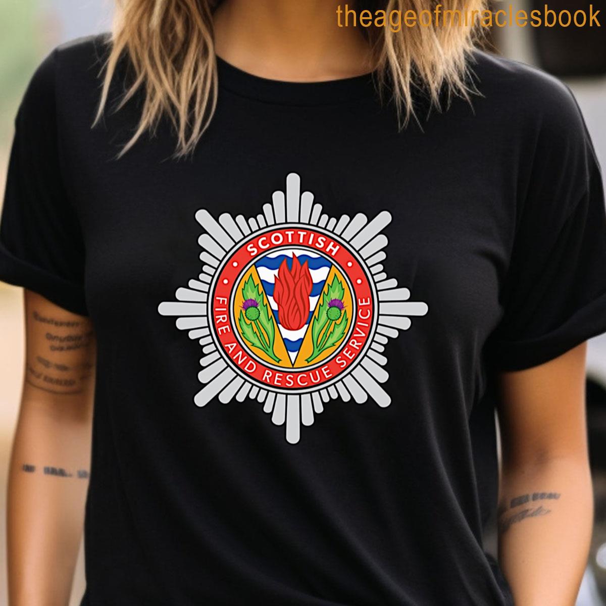 Scottish Fire Rescue Service Logo T-shirt