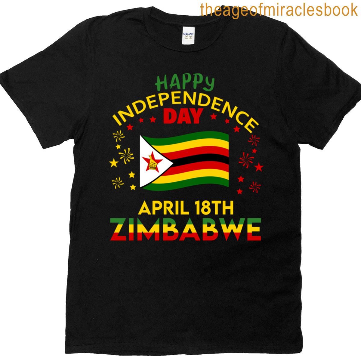 Zimbabwe 45th Independence Day Zimbabwean Pride Zimbabwe T-shirt