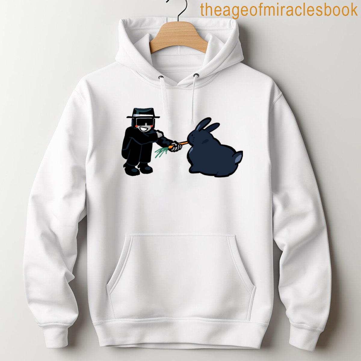 Forsaken Chance And His Fat Ah Bunny Spade T Shirt
