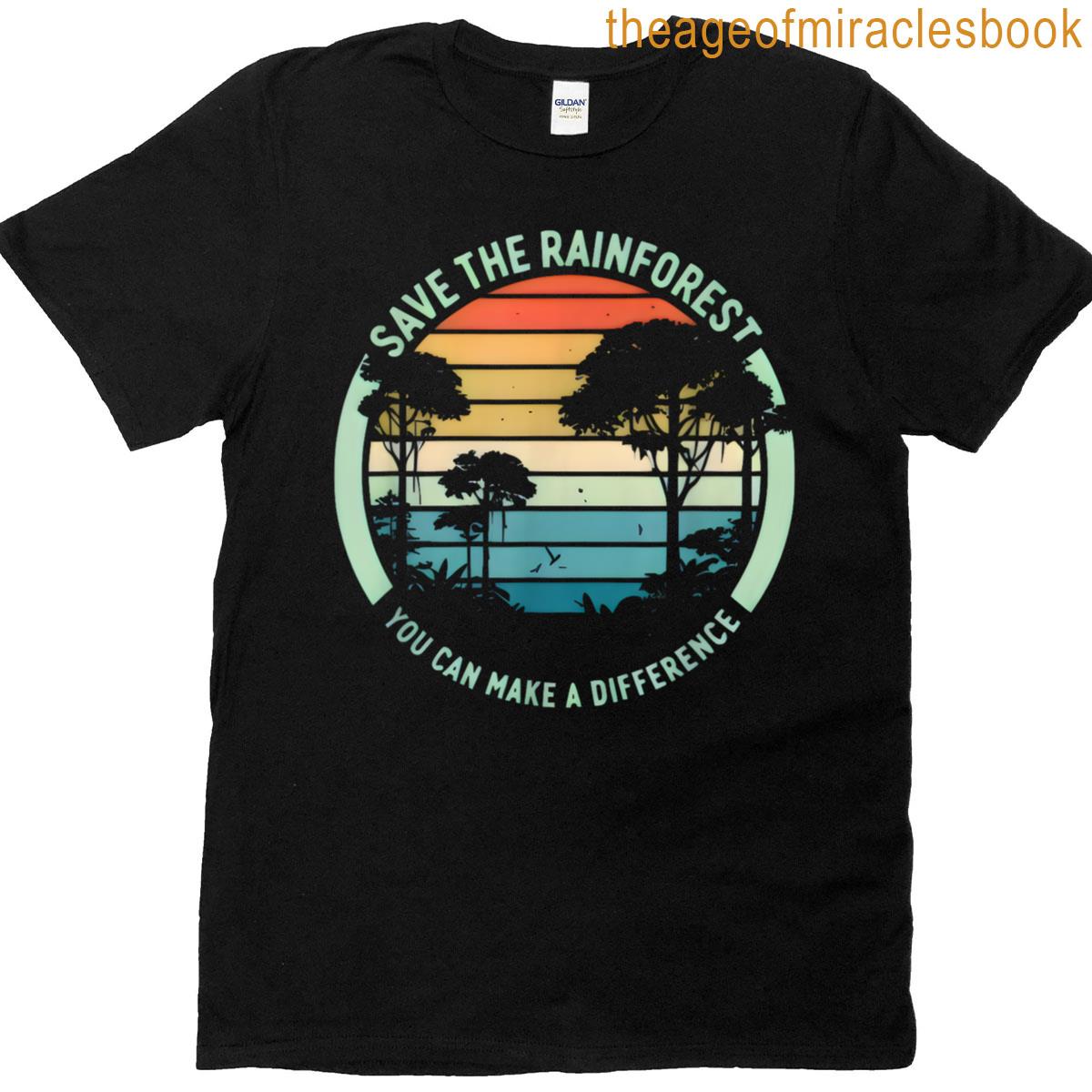 Save The Rainforest Nature Conservation T-shirt