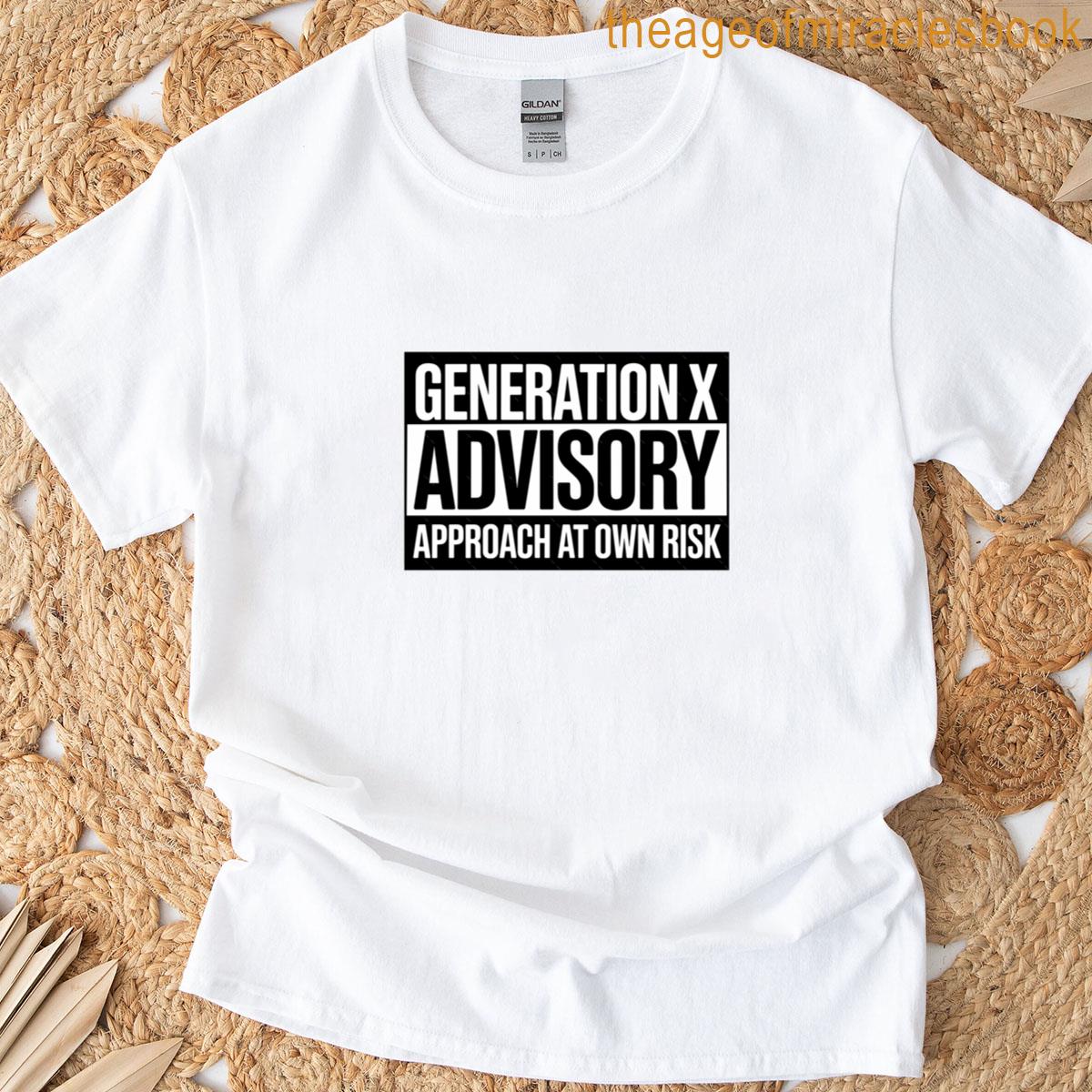 Generation X Advisory Label T-shirt