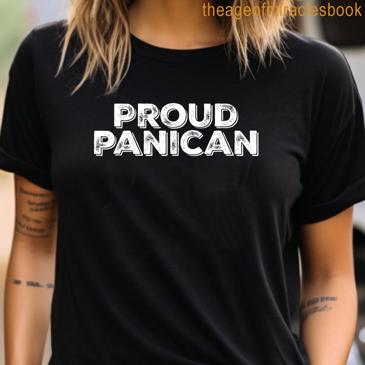 Funny Trump Tariffs Proud Panican T-shirt
