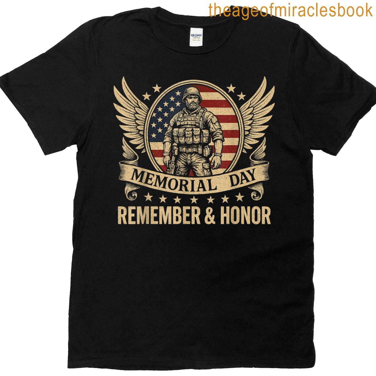 Memorial Day Remember The Fallen Happy Memorial Day T-shirt