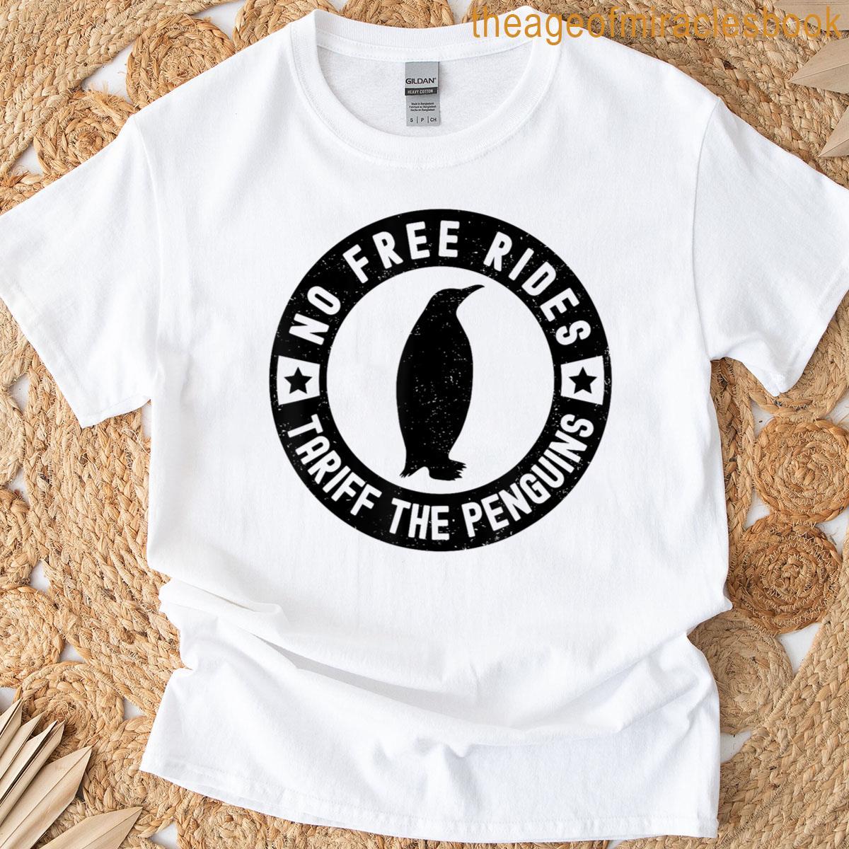 Penguin Tariffs Funny Political Liberation Day Men Women T-shirt