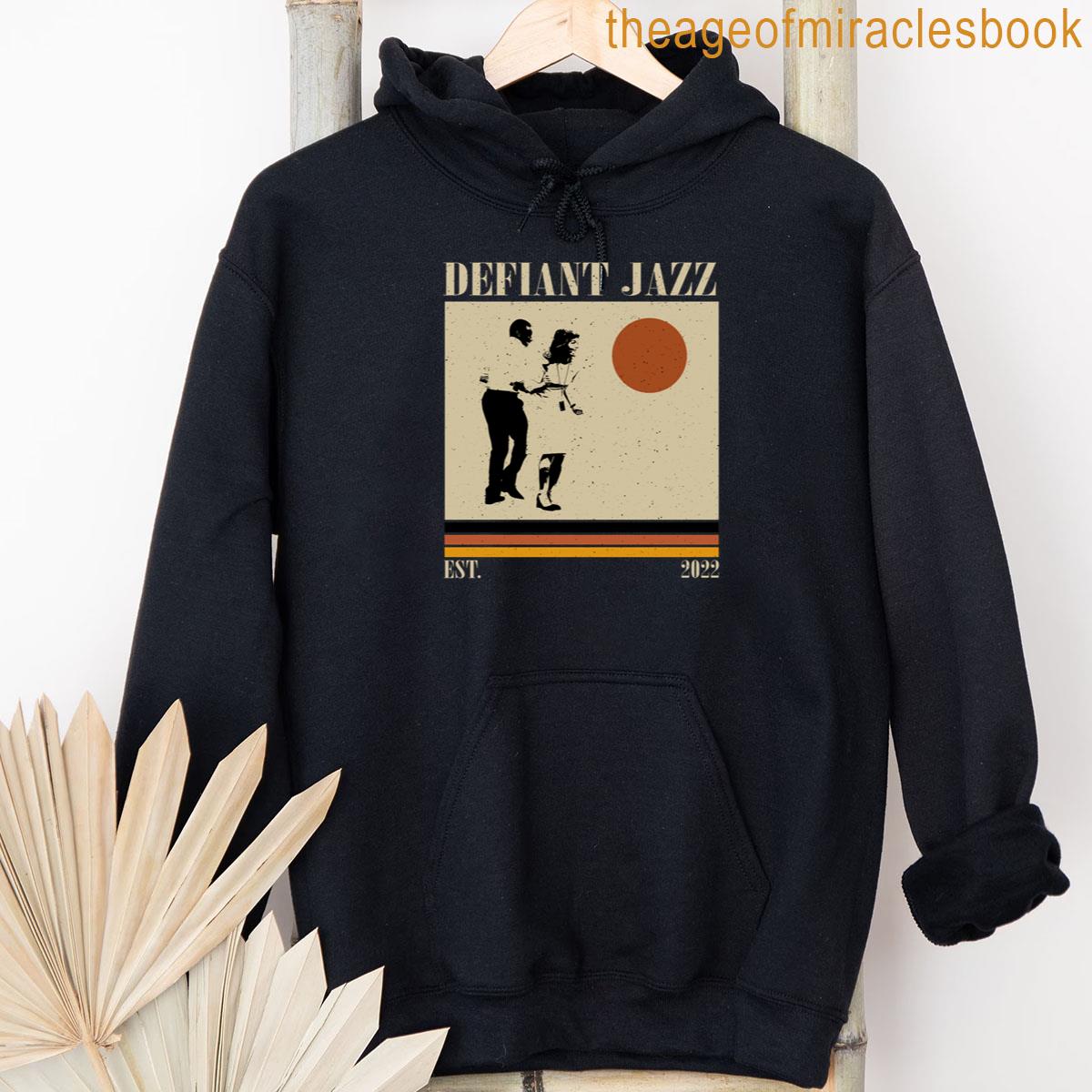 Defiant Jazz Severance Tv Series Retro T-shirt