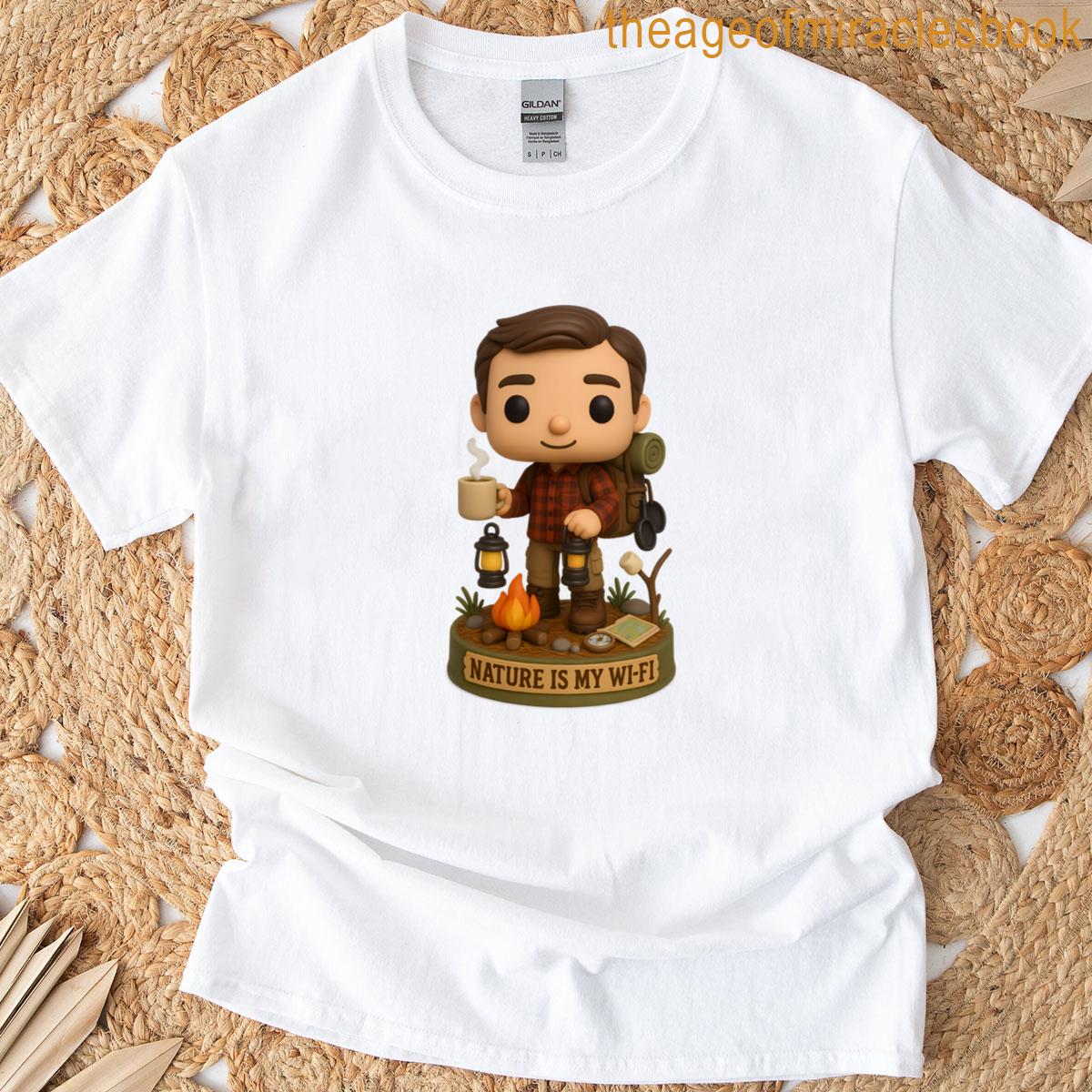Nature Is My Wi-fi Toy Style Adventurer Camper Chibi Collectible Figure ...