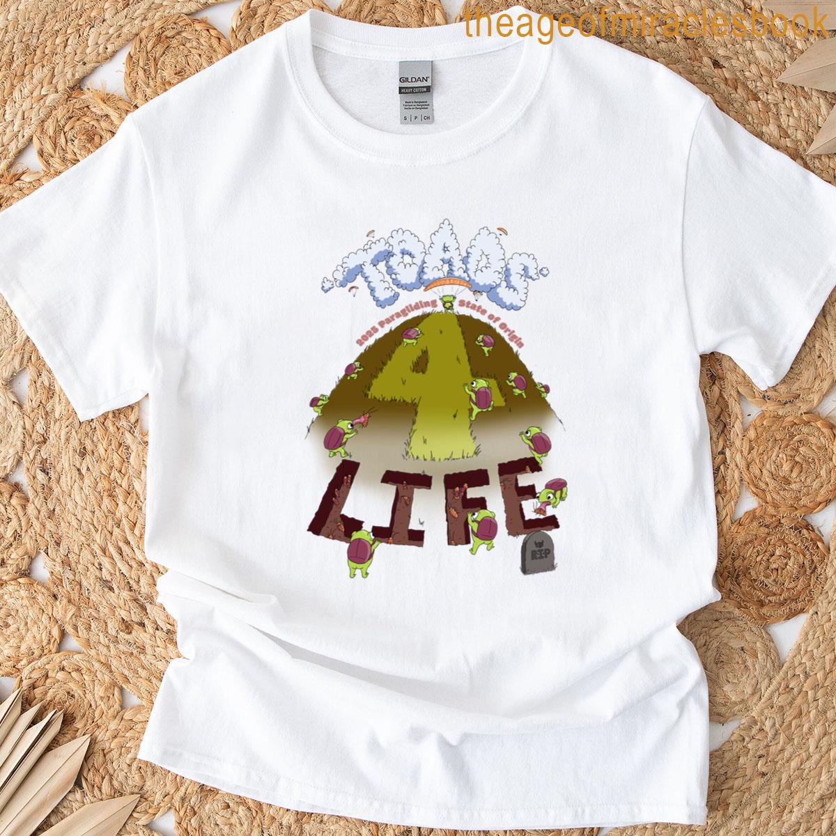 2025 Queensland Cane Toads - Paragliding State Of Origin T-shirt