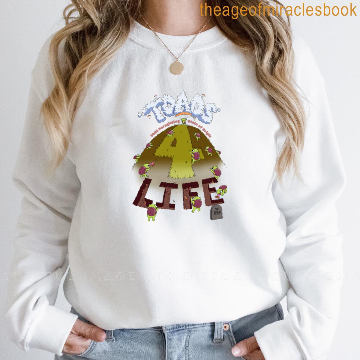 2025 Queensland Cane Toads - Paragliding State Of Origin T-shirt