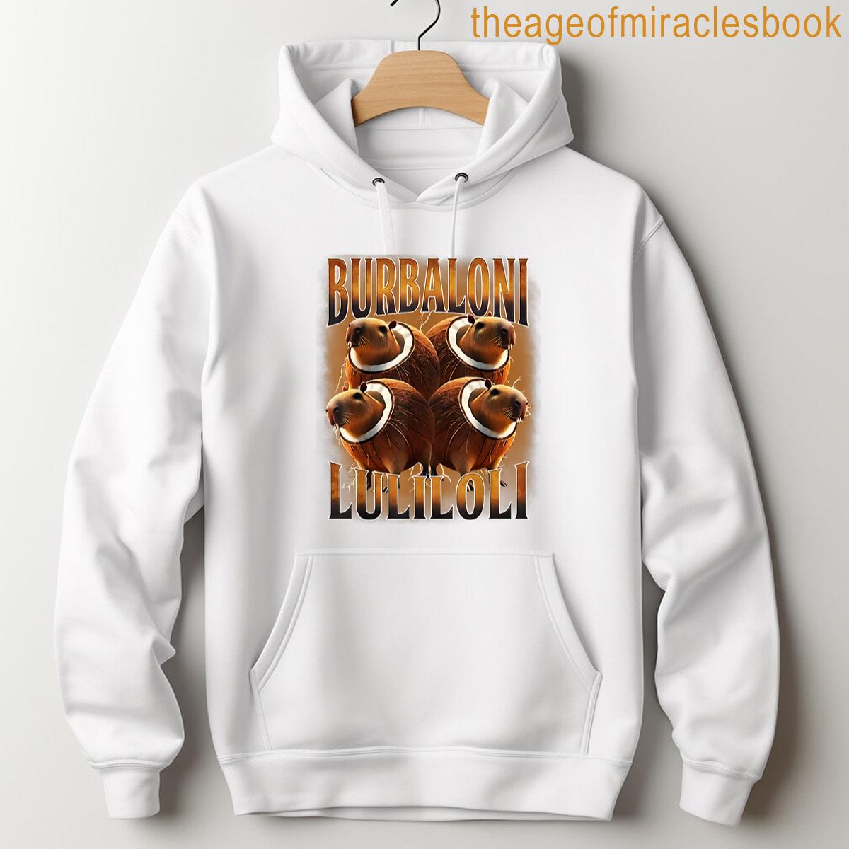 Burbaloni Luliloli Italian Brain Rot Capybara Meme T-shirt