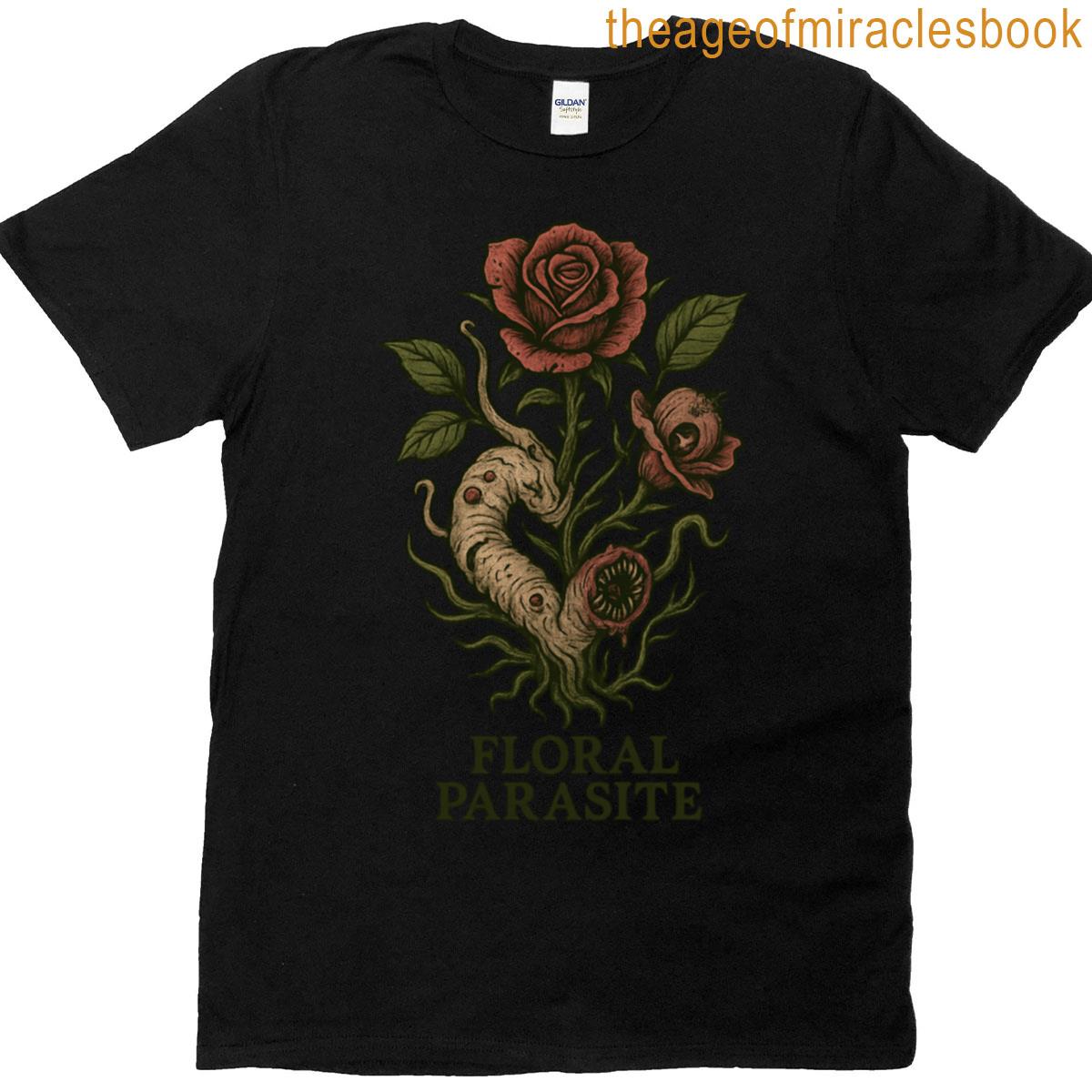 Floral Parasite Oversized T-shirt