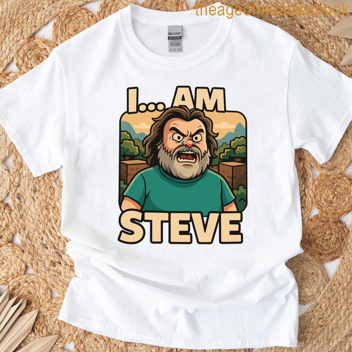 I Am Steve Minecraft T-shirt