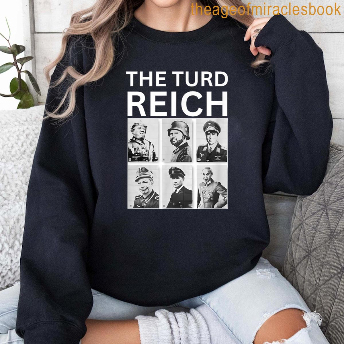 The Turd Reich Political Satire Power T-shirt