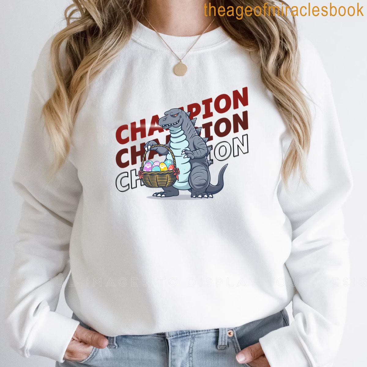 Easter Quest Godzillas Egg Hunt T-shirt