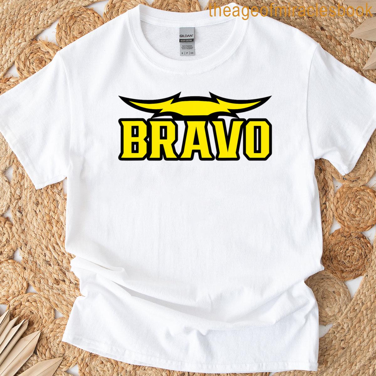 bravo brahmas san antonio football tailgate T-shirt