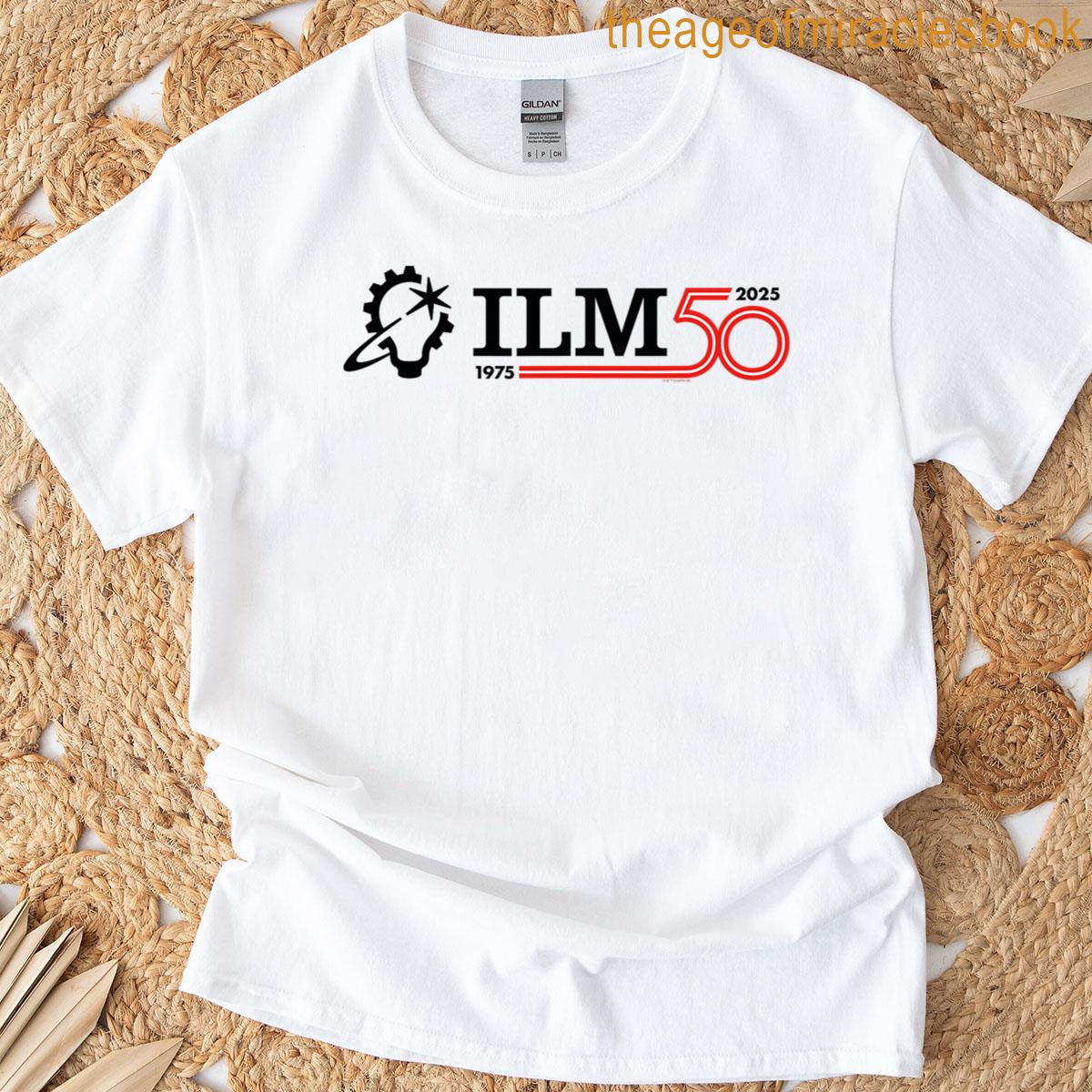 lucasfilm ilm 50th anniversary industrial light magic logo T-shirt