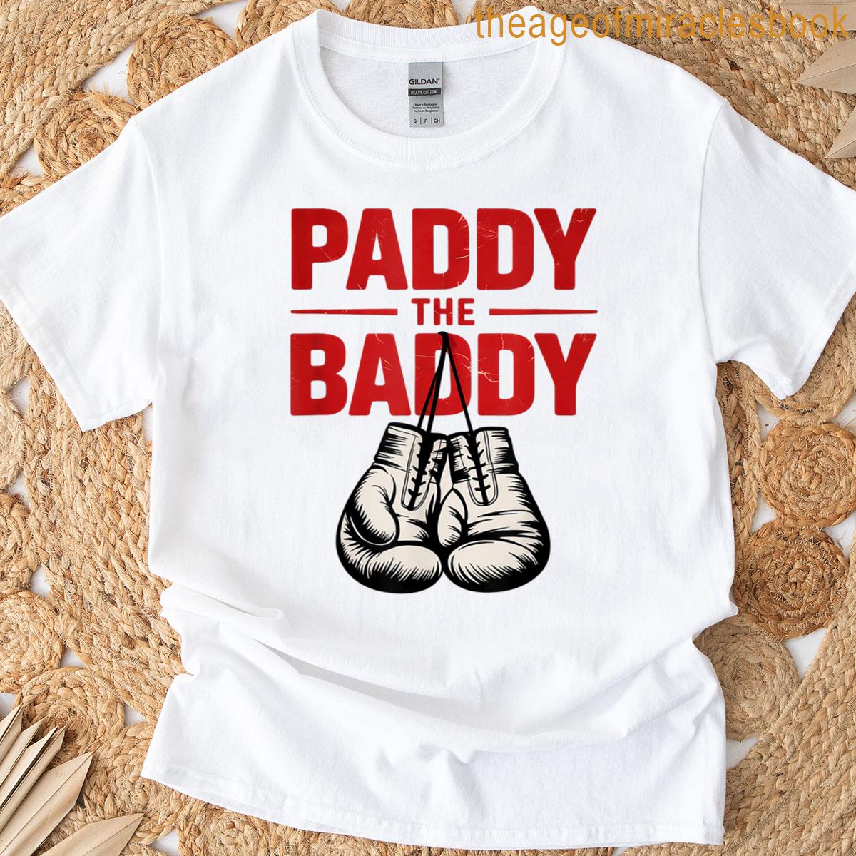vintage the baddy paddy tee design fathers day retro T-shirt
