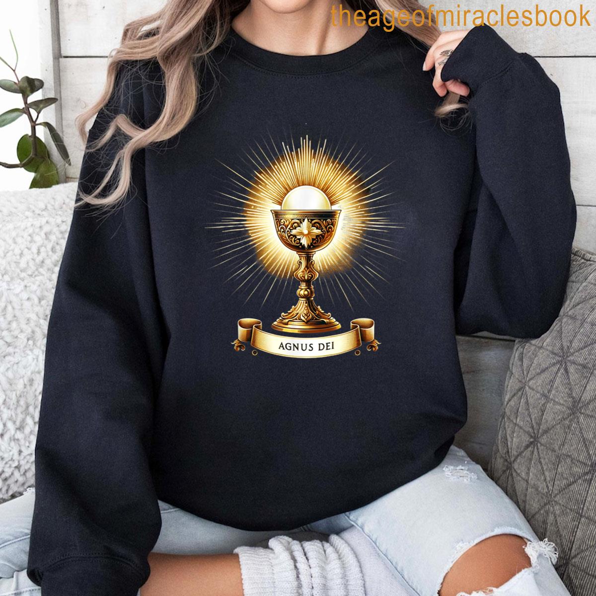 Eucharistic Consecration Traditional Latin Mass Catholic T-shirt