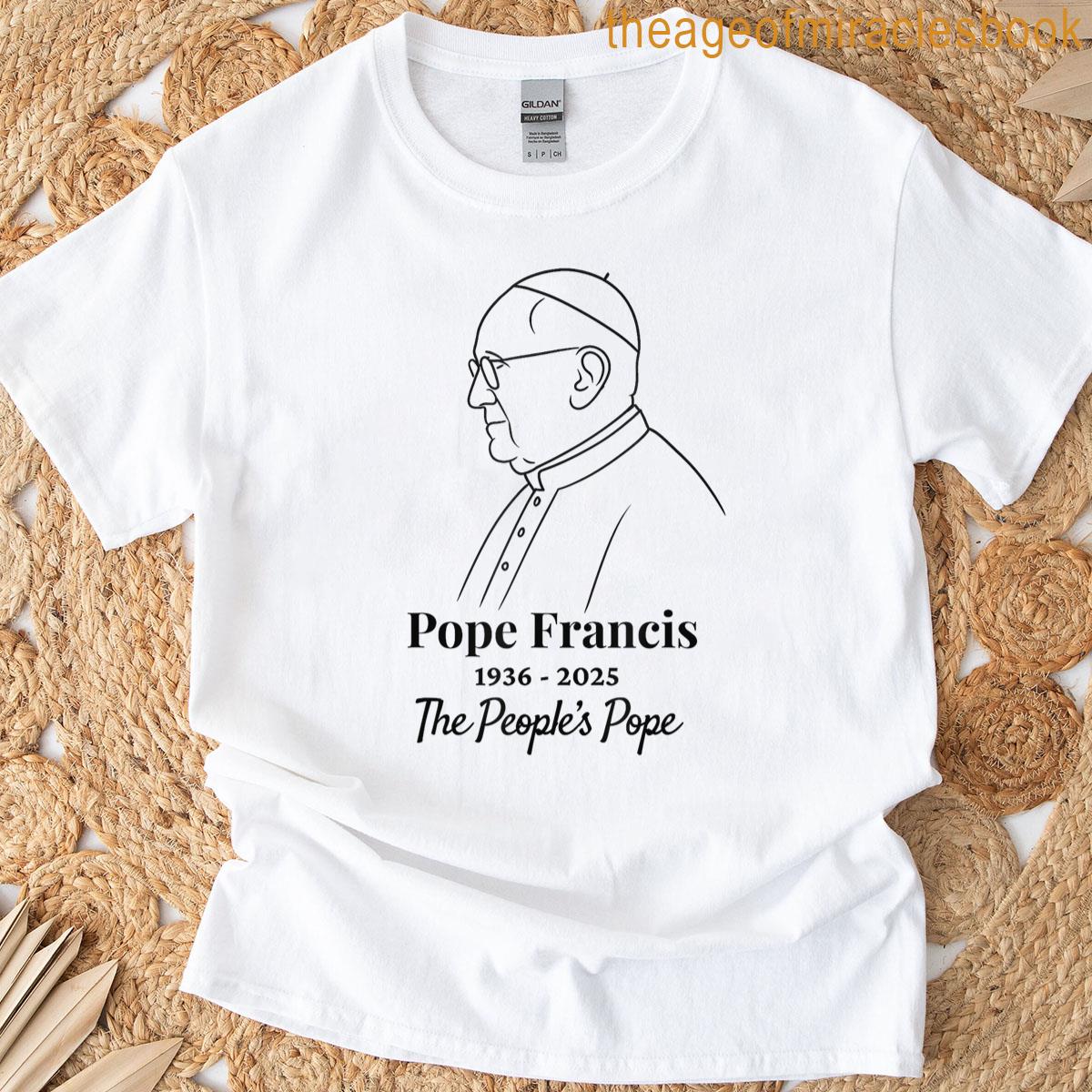 Pope Francis Tee Vatican Pope - The Peoples Pope T-shirt