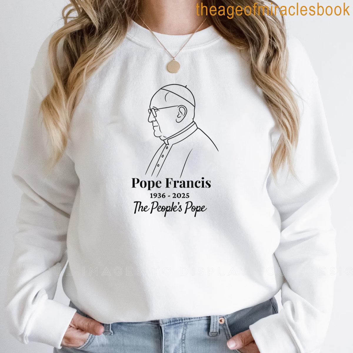 Pope Francis Tee Vatican Pope - The Peoples Pope T-shirt