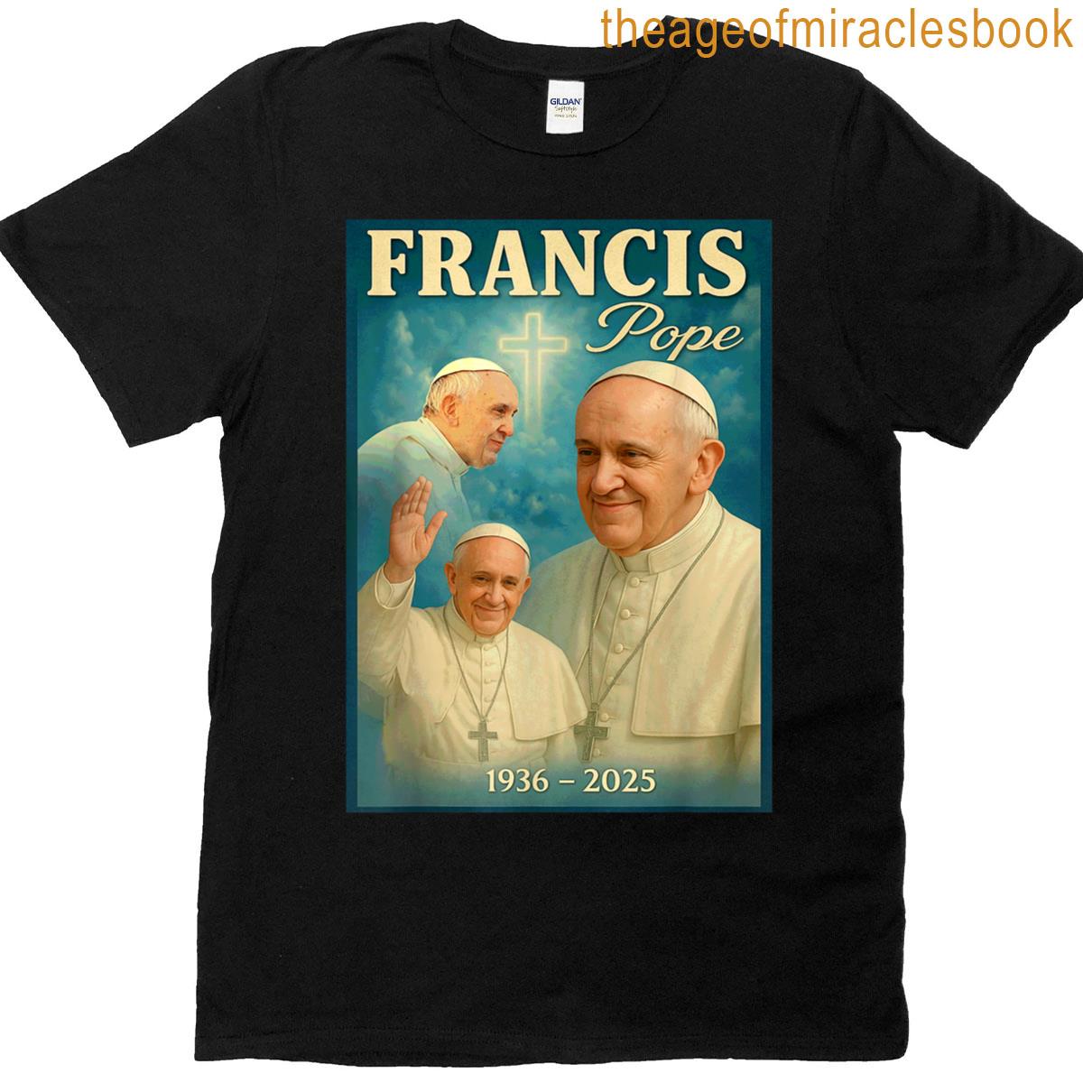 Thank You For Your Love Wisdom Faith Pope Francis T-shirt