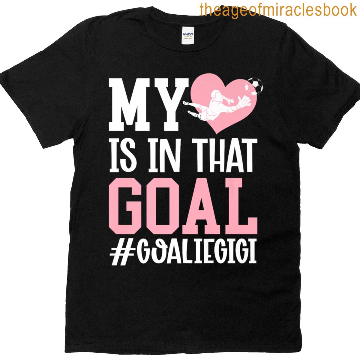 Proud Soccer Goalie Gigi Of A Soccer Keeper Gigi Premium T-shirt