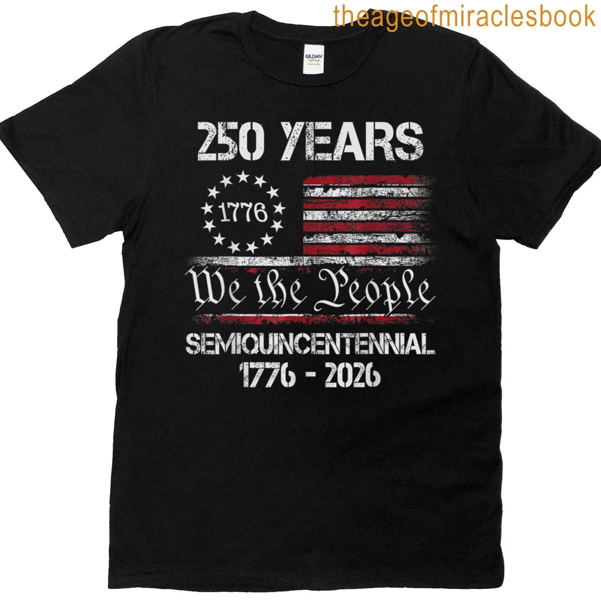 Usa Semiquincentennial 250th Anniversary America Celebration T-shirt