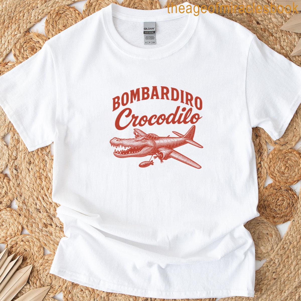 Bombardino Crocodilo Bomber Crocodile Hybrid T-shirt