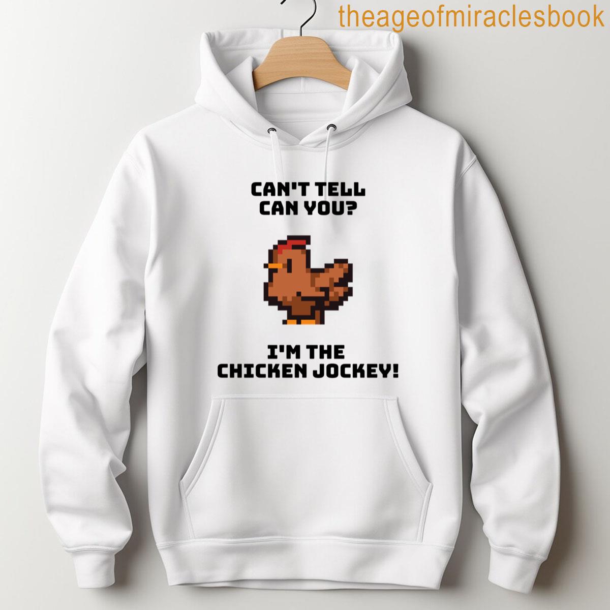 Chicken Jockey Voxel Villain Chick Rare Mob Aesthetic T-shirt
