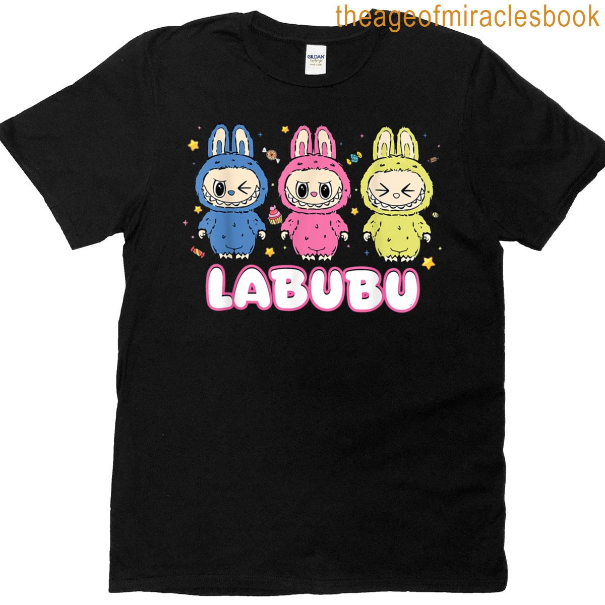 Cute Labubu The Monsters Funny Labubu Lover Men Women Kid T-shirt
