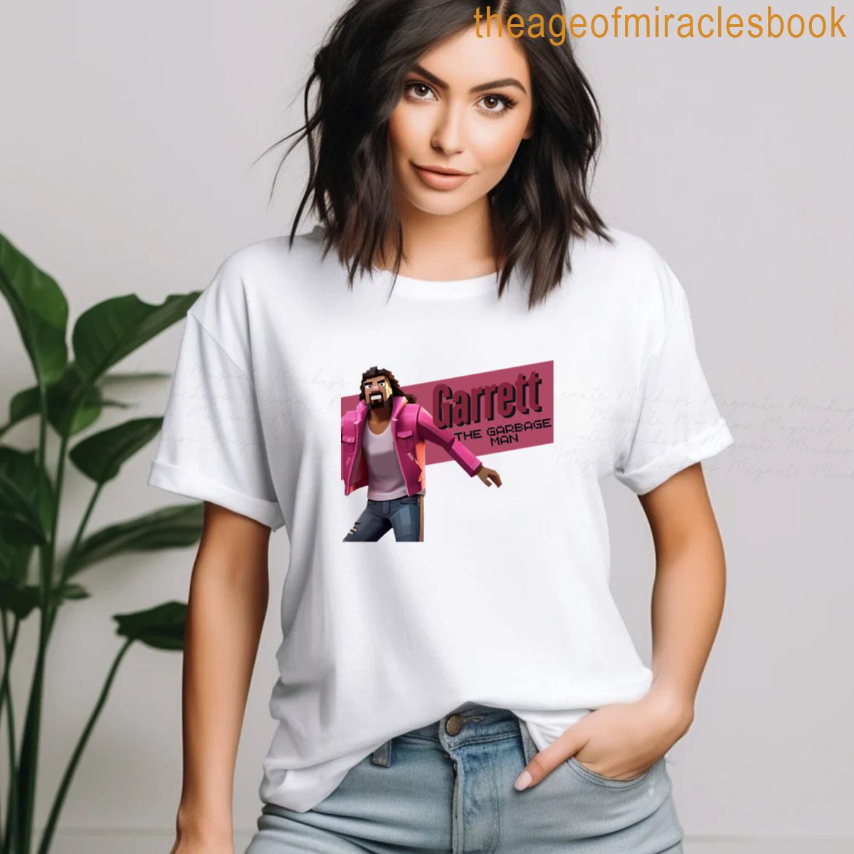 Garrett Minecraft Edition The Garbage Man Minecraft T-shirt