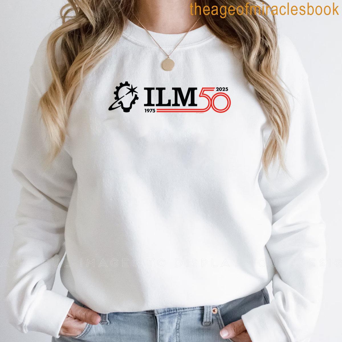 Ilm 50th Anniversary Industrial Light Magic Logo T-shirt