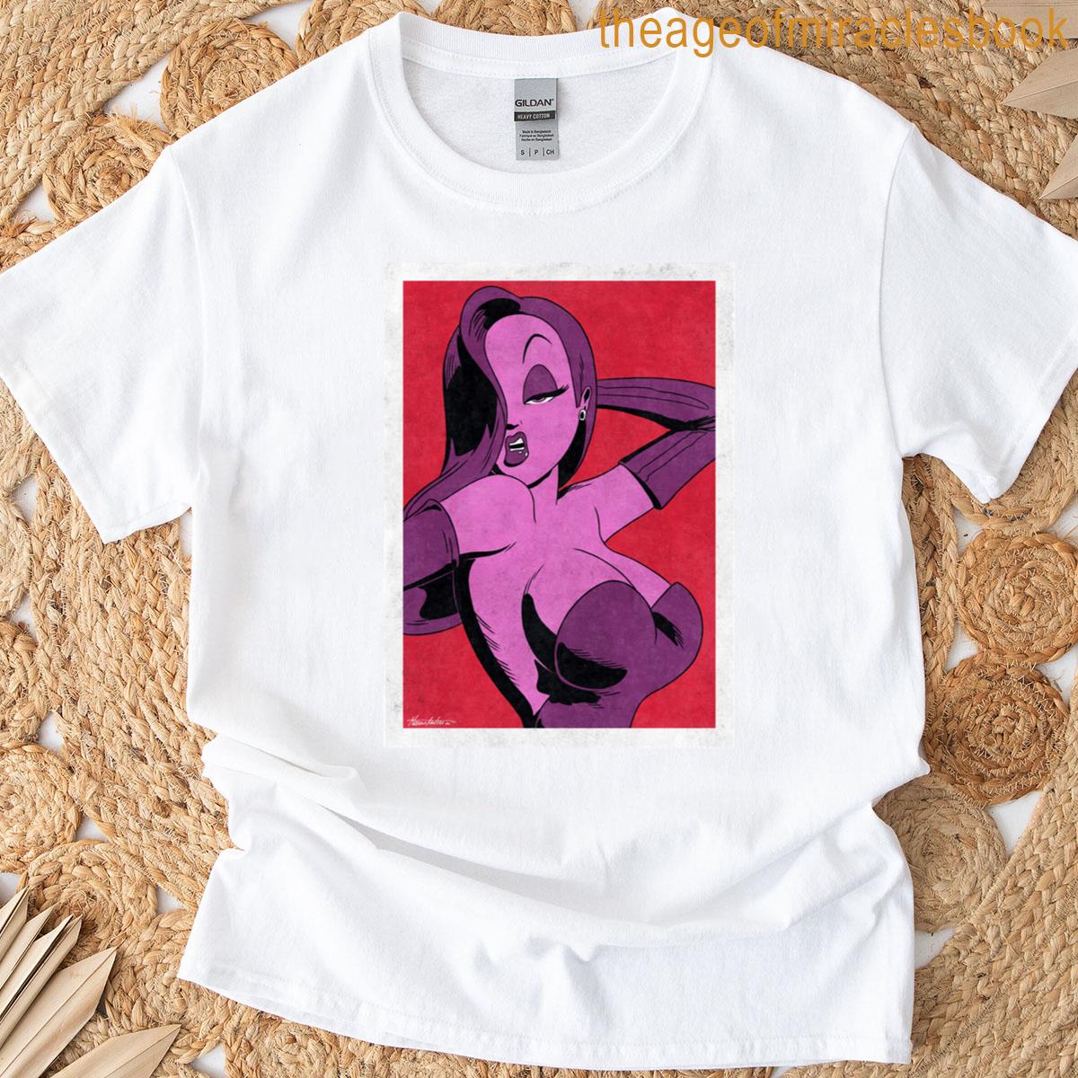 Jessica Rabbit - Who Framed Roger Rabbit Pop Art T-shirt
